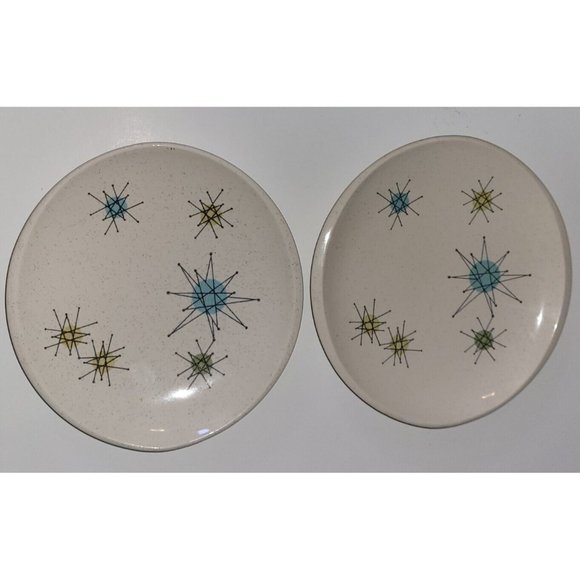Franciscan | Dining | Atomic Starburst Franciscan Mcm Appetizer Bread ...